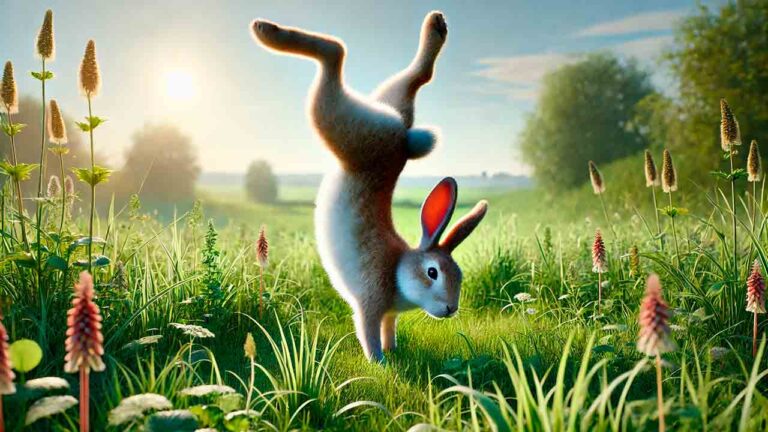 Some rabbits walk on their front legs; science finds the reason - Pet é pop